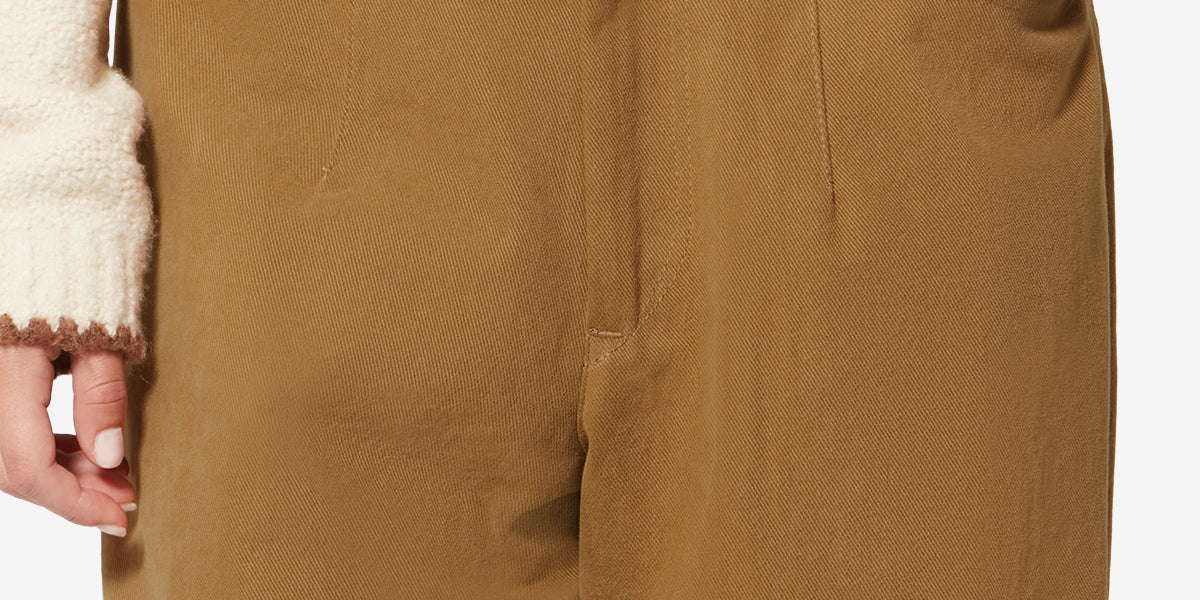 PANTALON OPALYNA Femme camel | ISABEL MARANT Site Officiel