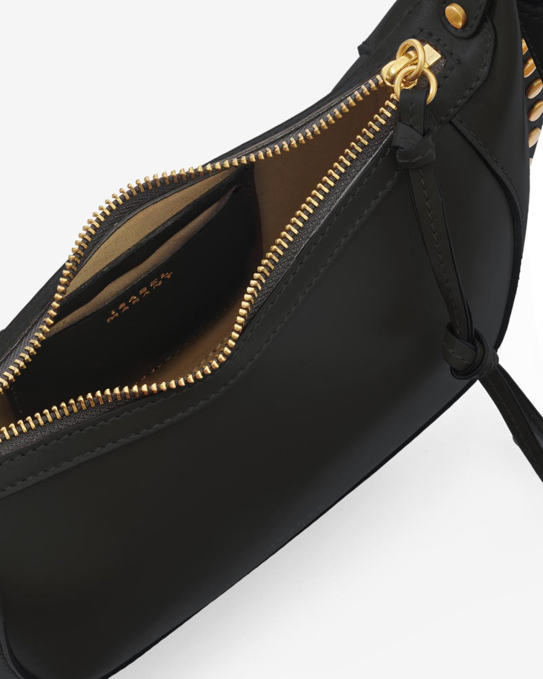 Oskan Moon Bag Woman black | ISABEL MARANT Official online store